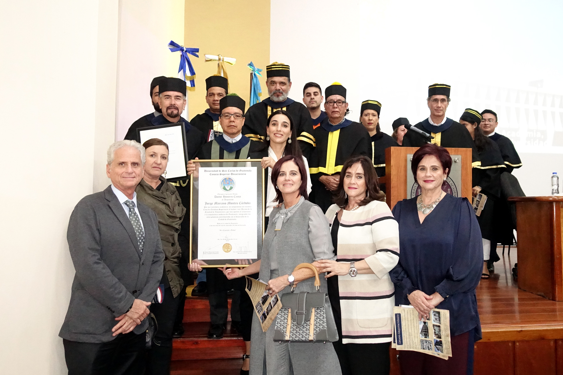 Reconocen labor del Arquitecto Jorge Montes | Soy USAC